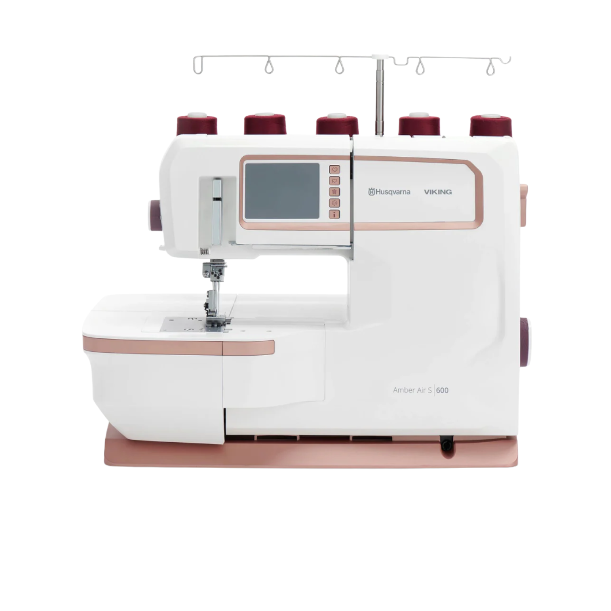 HUSQVARNA VIKING AMBER Air S | 600 Coverlock Machine – heirloomcreations